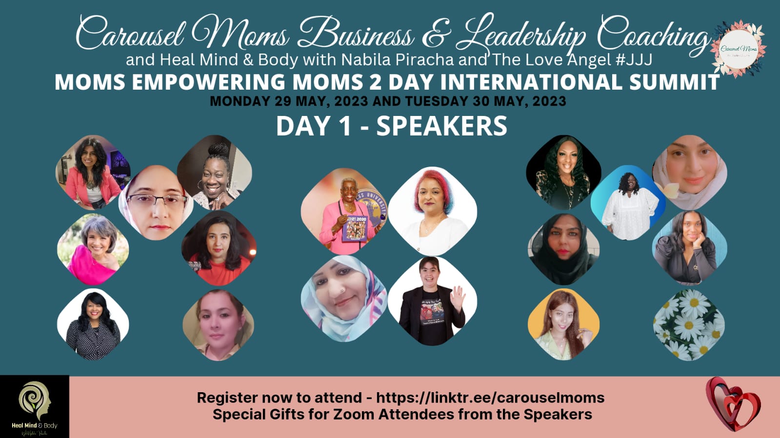 Moms Empowering Moms - 2 day International Summit 2023 - Resilient Mum